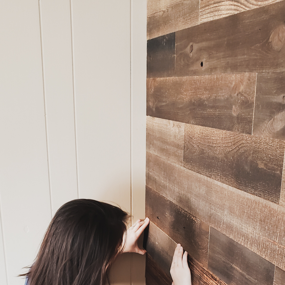 Hazelnut Real Wood Planks | Stikwood