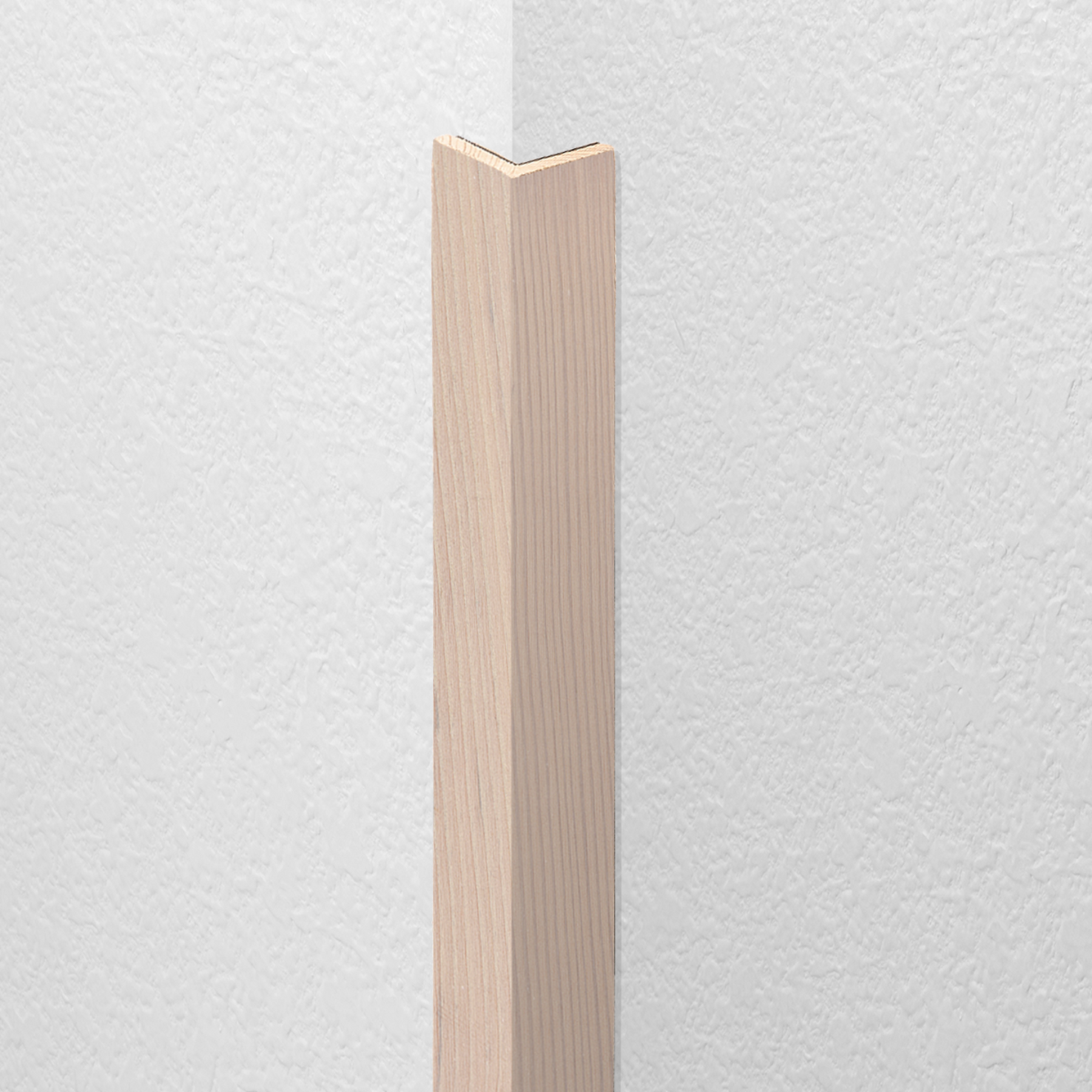 Minimalist Fir Wood Corner Trim Sample | Stikwood