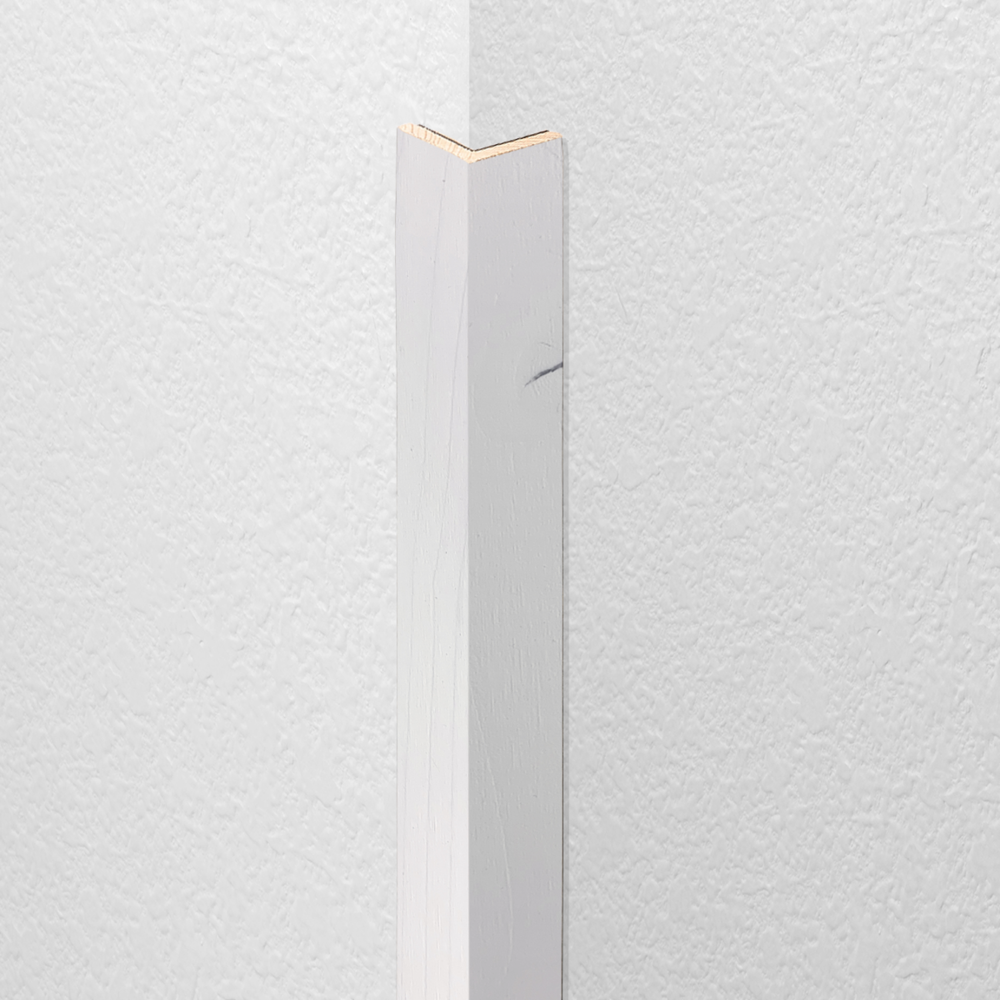 Modern White Wood Corner Trim | Stikwood
