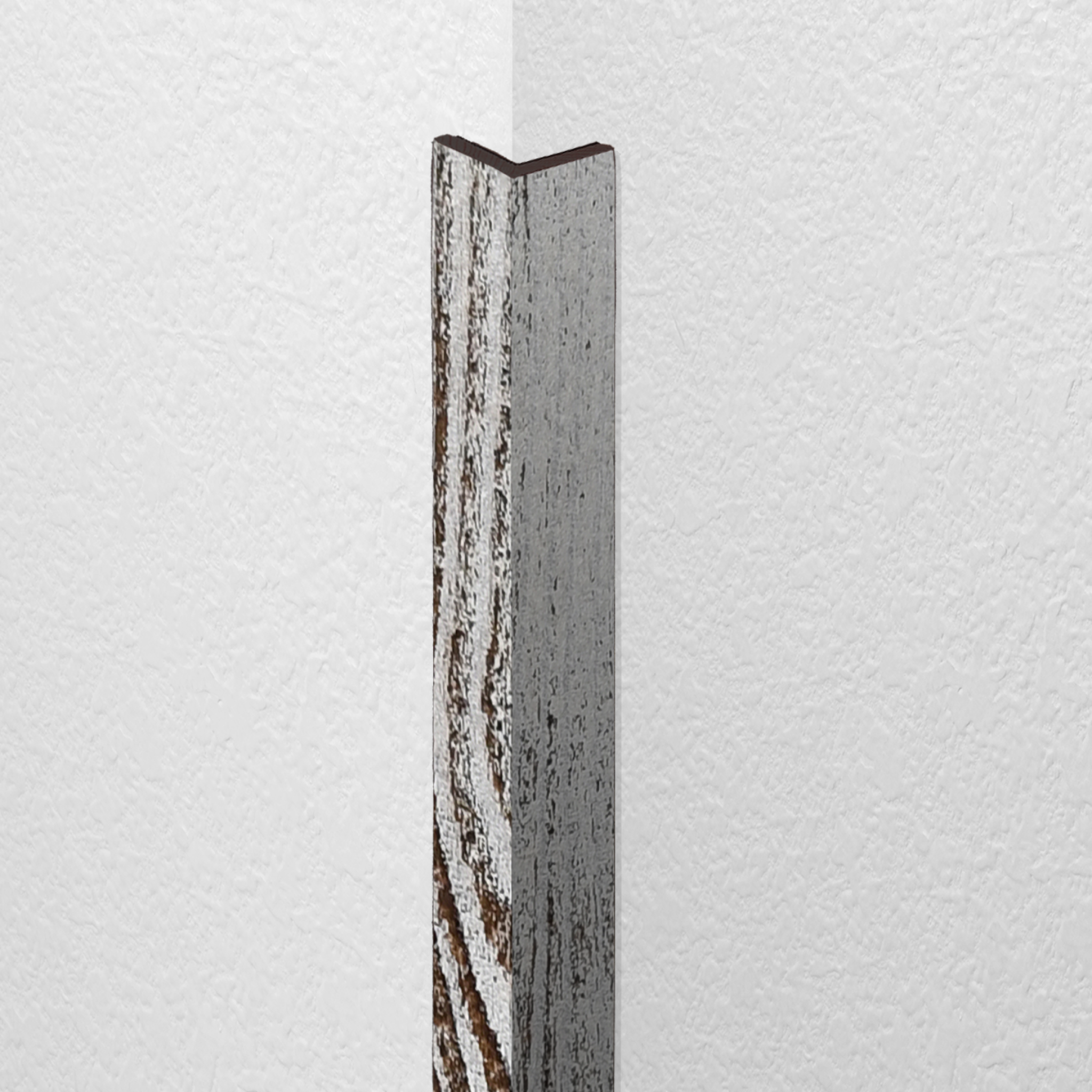 Rustic Wood White Trim