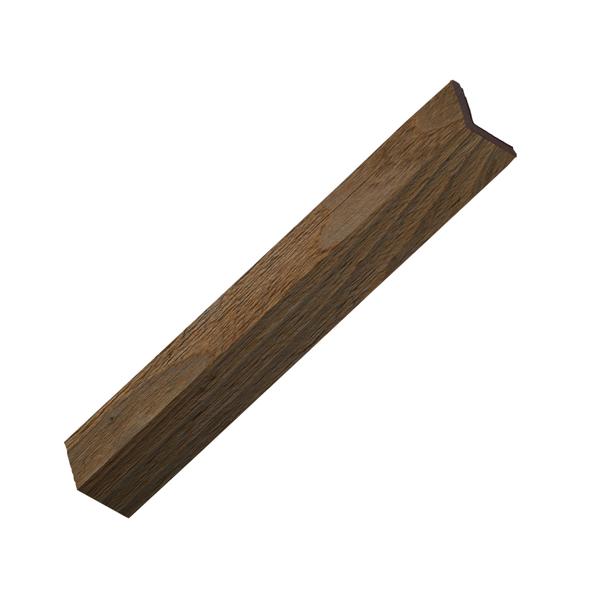 Reclaimed Sierra Silver Wood Corner Trim Sample | Stikwood