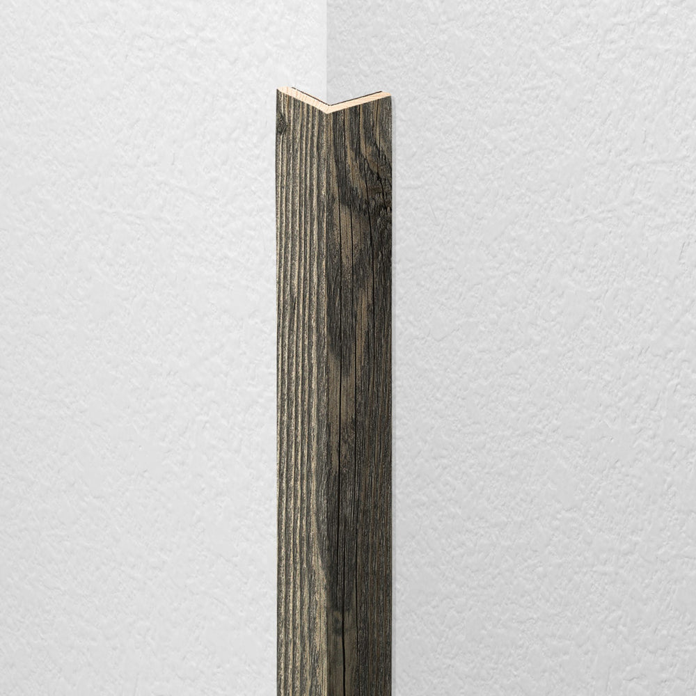 Reclaimed Weathered Wood Wood Corner Trim Sample | Stikwood