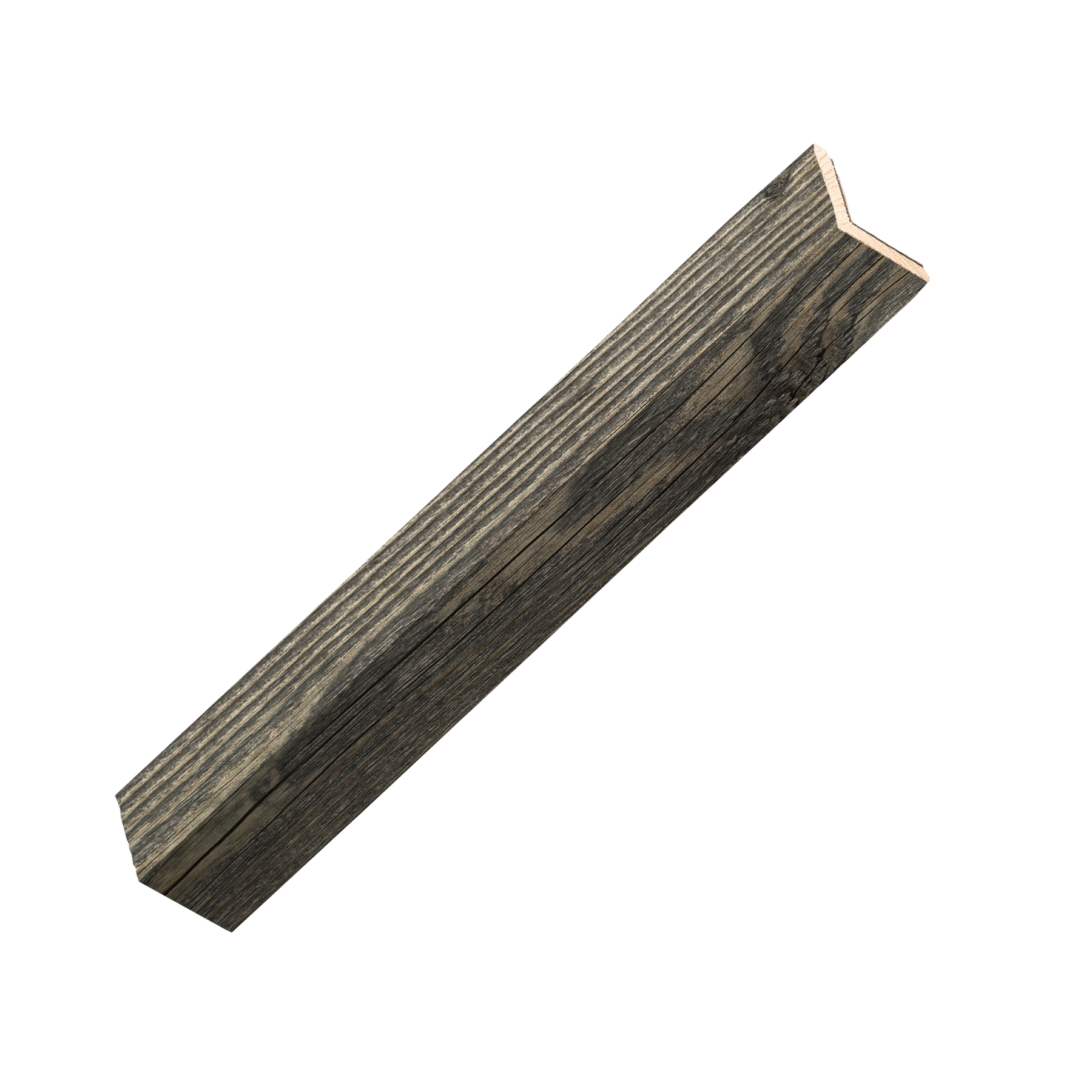Reclaimed Weathered Wood Wood Corner Trim Sample | Stikwood