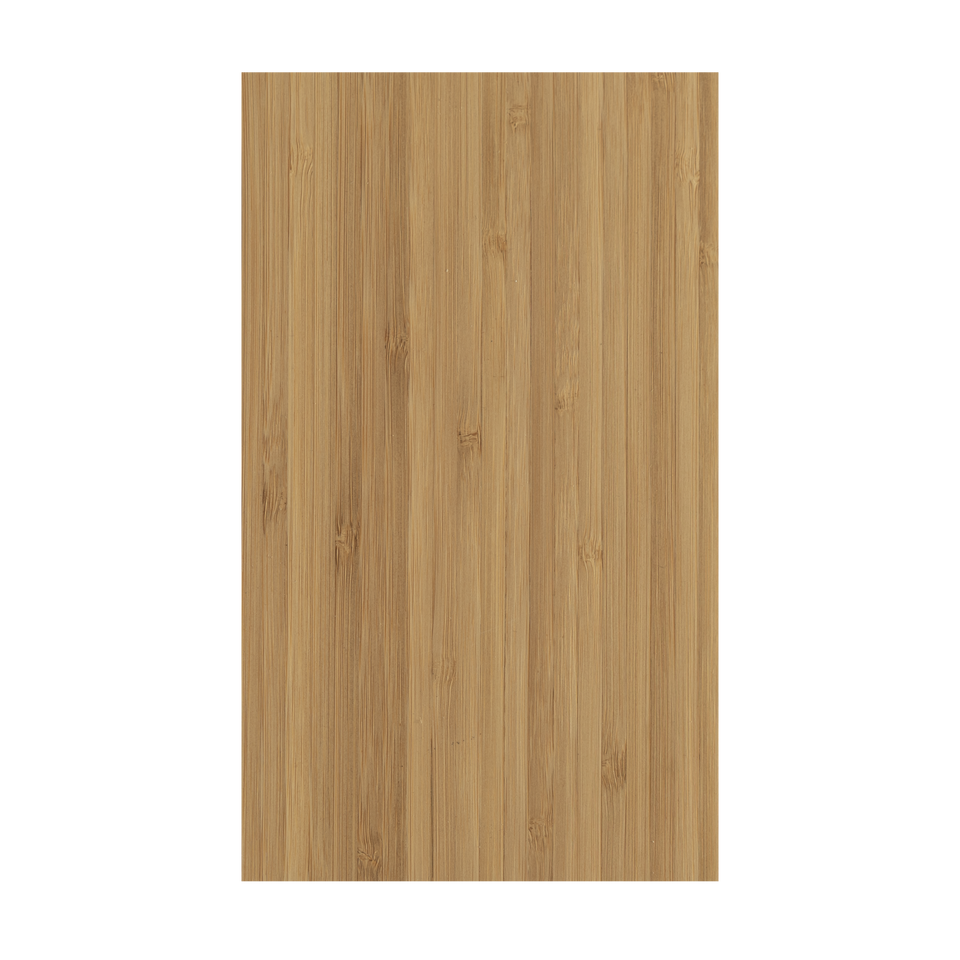 Vertical Caramelized Bamboo Wood Wall Plank Sample | Stikwood