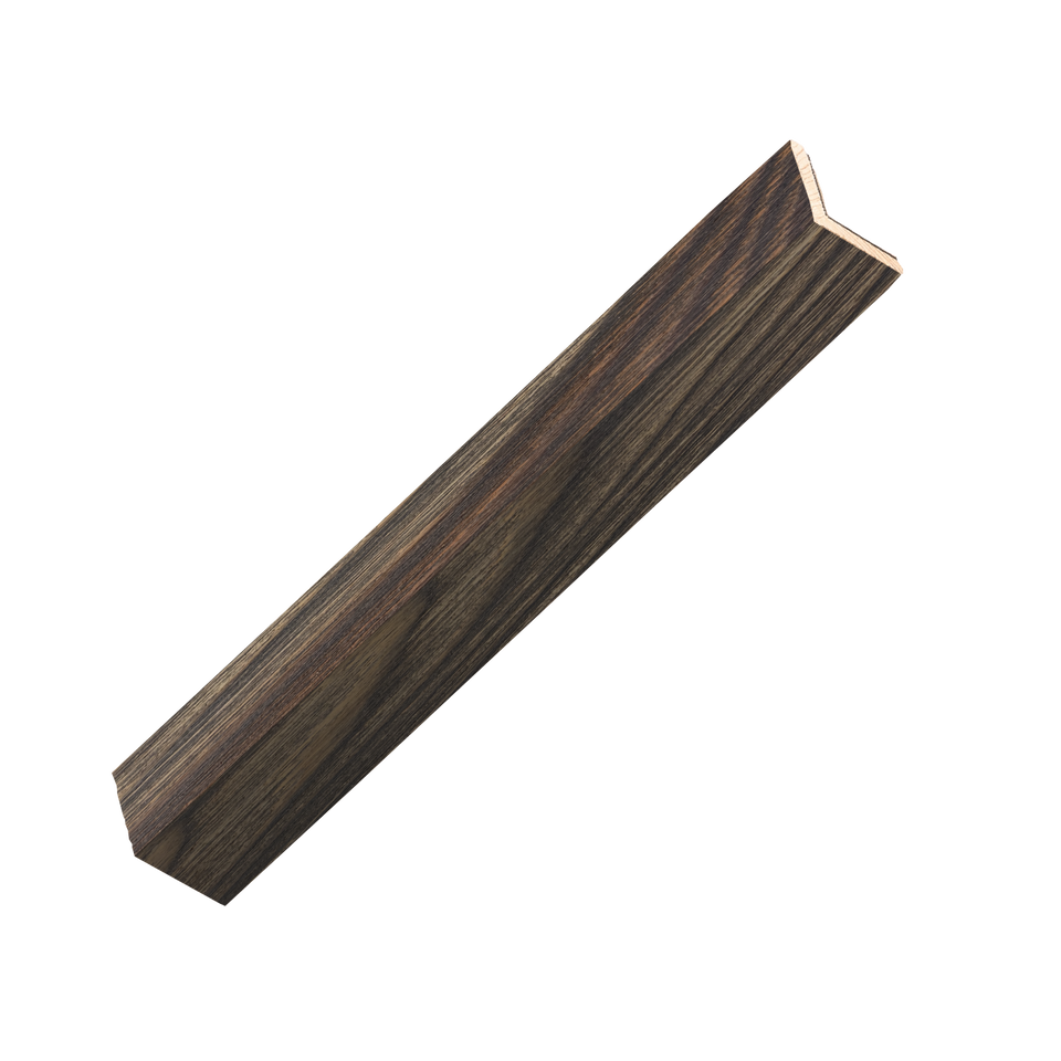 Woodland Dusk Wood Corner Trim Sample | Stikwood
