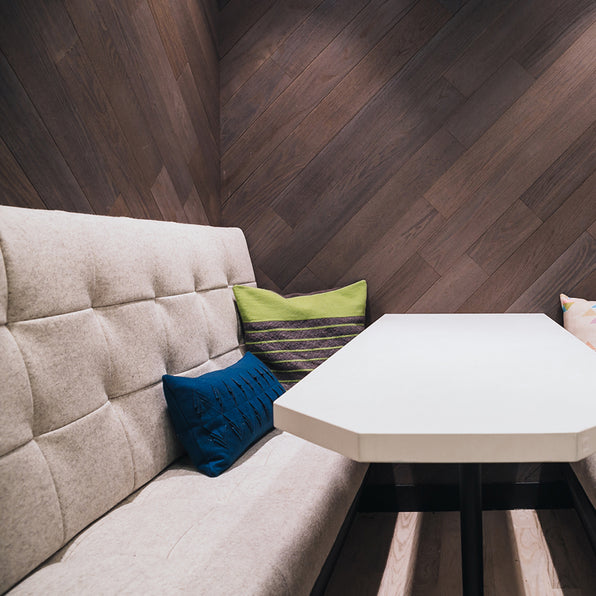 Plum American Oak Wood Corner Trim | Stikwood